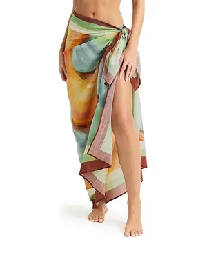 VITAMIN A Samara Sarong - Elemental Current