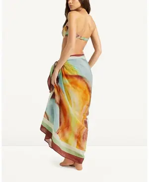 VITAMIN A Samara Sarong - Elemental Current