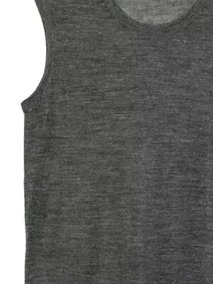 Barbara Bui Sleeveless Crew Neck Vest