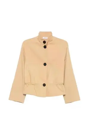 Akris Ruffled Button-front Jacket