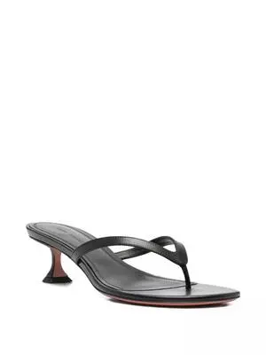 Amina Muaddi Juliette Thong Sandals