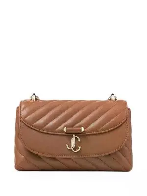 JIMMY CHOO Curve Crossbody Small Bag - Brown