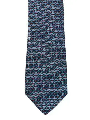 FERRAGAMO Gancini Jacquard Tie