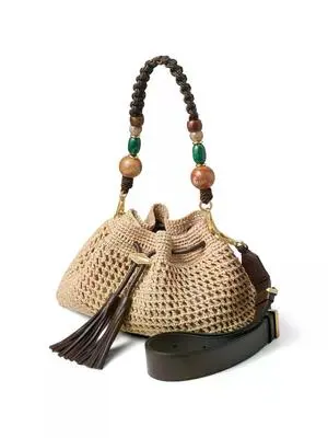 JIMMY CHOO Medium Cinch Tote Bag