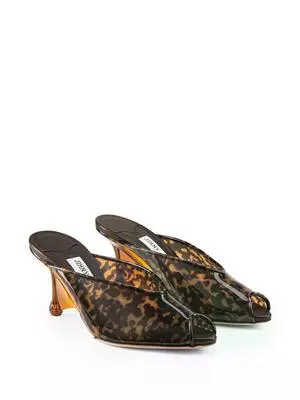 JIMMY CHOO Glace Mules - Brown
