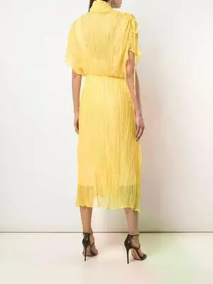 ELLERY Crinkled Midi Dress