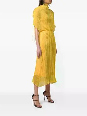 ELLERY Crinkled Midi Dress