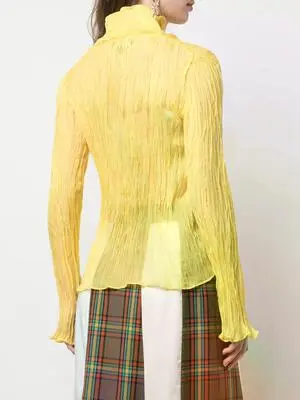 ELLERY Ruched Design Blouse