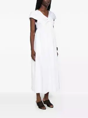 Tove Rafelle Twisted Detail Midi Dress