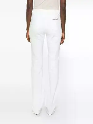 Roberto Cavalli 2000s Logo Plaque Trousers