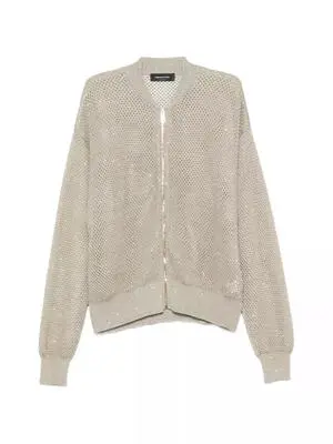Fabiana Filippi Sequin Embellished Cardigan - Neutrals