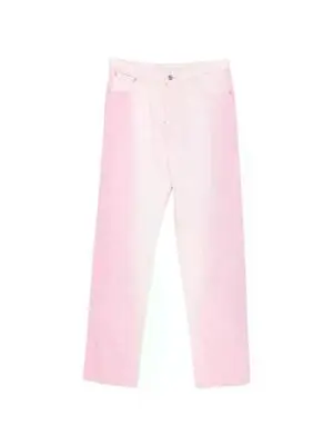 Roberto Cavalli 2000s Straight-leg Jeans - Pink