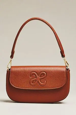 Maeve Embossed Shoulder Bag