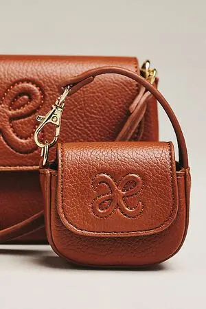 Maeve Embossed Shoulder Bag