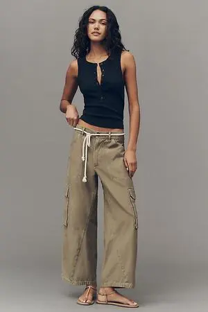 Citizens Of Humanity Thassos Cotton Utility Pants - Sand