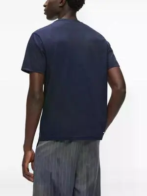 Karl Lagerfeld Striped-pocket T-shirt