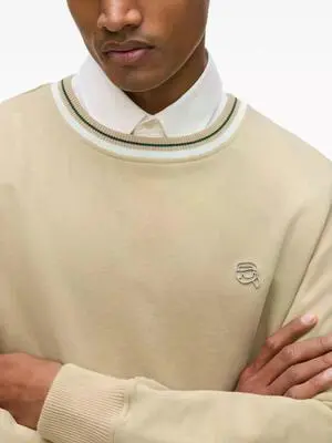 Karl Lagerfeld Logo-embroidered Sweatshirt