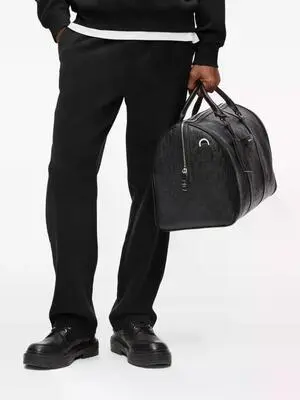 Karl Lagerfeld Logo-plaque Track Pants - Black