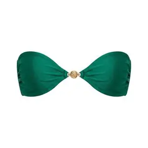 SUNKISSED Le Bandeau Strapless Top - Green