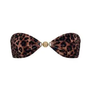 SUNKISSED Le Bandeau Strapless Top - Brown