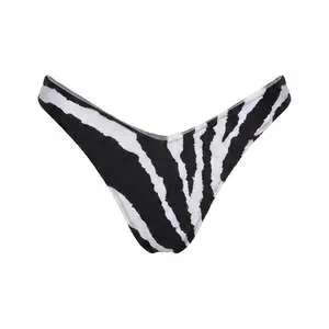 SUNKISSED Le Bas Cheeky Bottom - Black/white