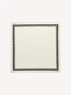 BY MALENE BIRGER Ossa Silk Scarf - Soft White