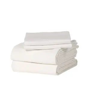 CANADIAN DOWN & FEATHER COMPANY Sheet Set Four Piece, Us King / Uk Super King Classic - White