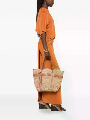 Ermanno Scervino Lace-overlay Tote Bag
