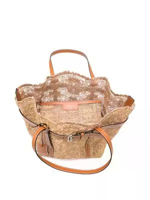 Ermanno Scervino Lace-overlay Tote Bag
