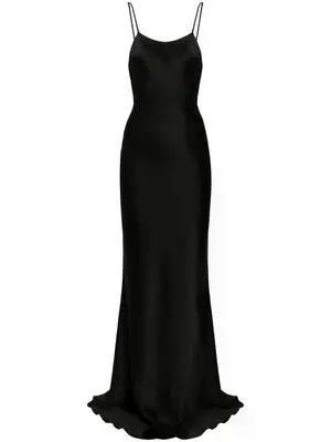Andamane Satin Maxi Dress
