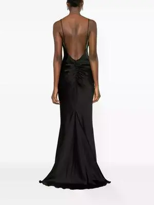 Andamane Satin Maxi Dress