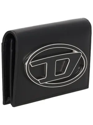 DIESEL® 1dr" Card Holder With Logo Detail - Black