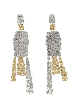 Isabel Marant Étoile Isabel Marant "Miller" Earrings In Metal Silver