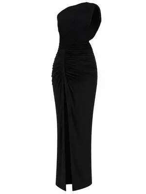 Rick Owens Abito Avra One-shoulder Gown - Black