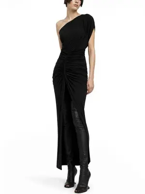 Rick Owens Abito Avra One-shoulder Gown - Black