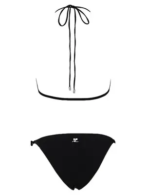 COURREGES Courrèges "buckle" Bikini - Black