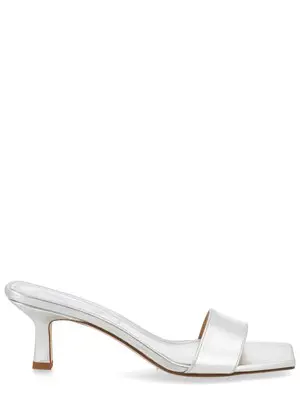 AeydĒ Gilly Heeled Sandals - Silver