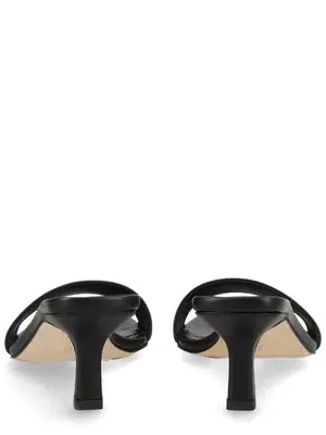 AeydĒ Gilly Heeled Sandals - Black