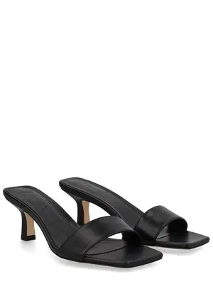 AeydĒ Gilly Heeled Sandals - Black