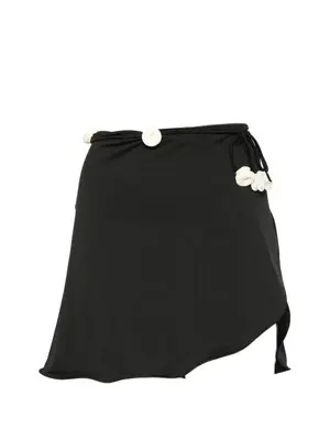 LA REVECHE Bouquet Pareo - Black