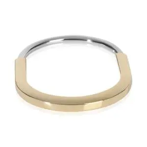 Tiffany & Co. White Gold And Yellow Gold Bangle Bracelet