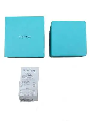 Tiffany & Co. White Gold And Yellow Gold Bangle Bracelet