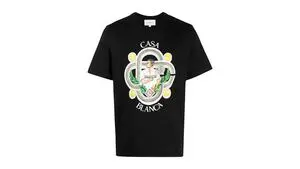 Casablanca Le Joueur Design T-shirt