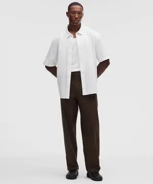 Lululemon Airing Easy Relaxed Short-sleeve Shirt - White