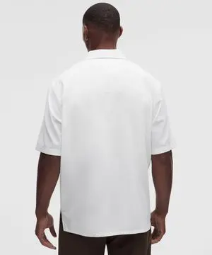 Lululemon Airing Easy Relaxed Short-sleeve Shirt - White