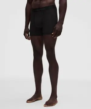 Lululemon Always In Motion Mesh Boxer Brief 5 - Black