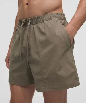 Lululemon Beach To Trail Lined Short 5 - Cypress Forest