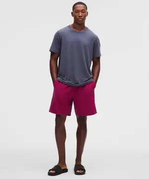Lululemon Lululemon Beach To Trail Lined Short 7" Raspberry Rave