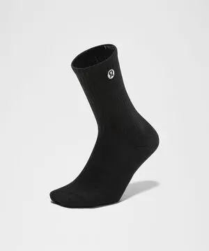 Lululemon Daily Essential Crew Socks - Black