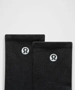 Lululemon Daily Essential Quarter Socks - Black